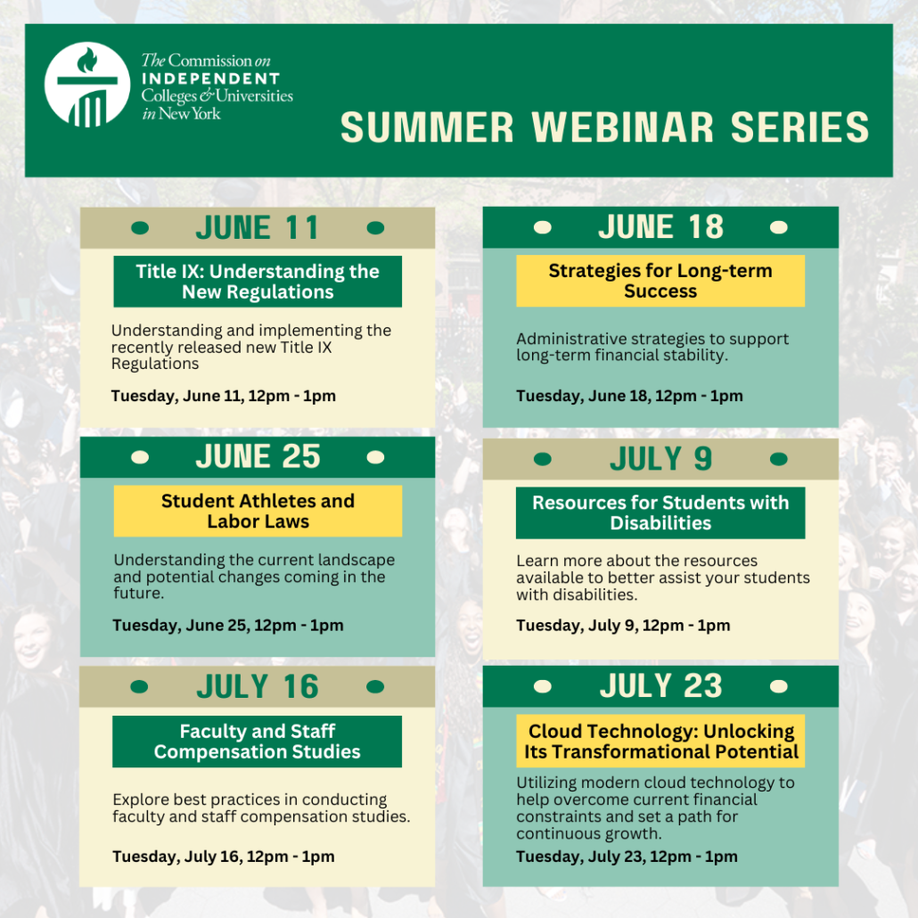 Summer Webinar Series - CICU